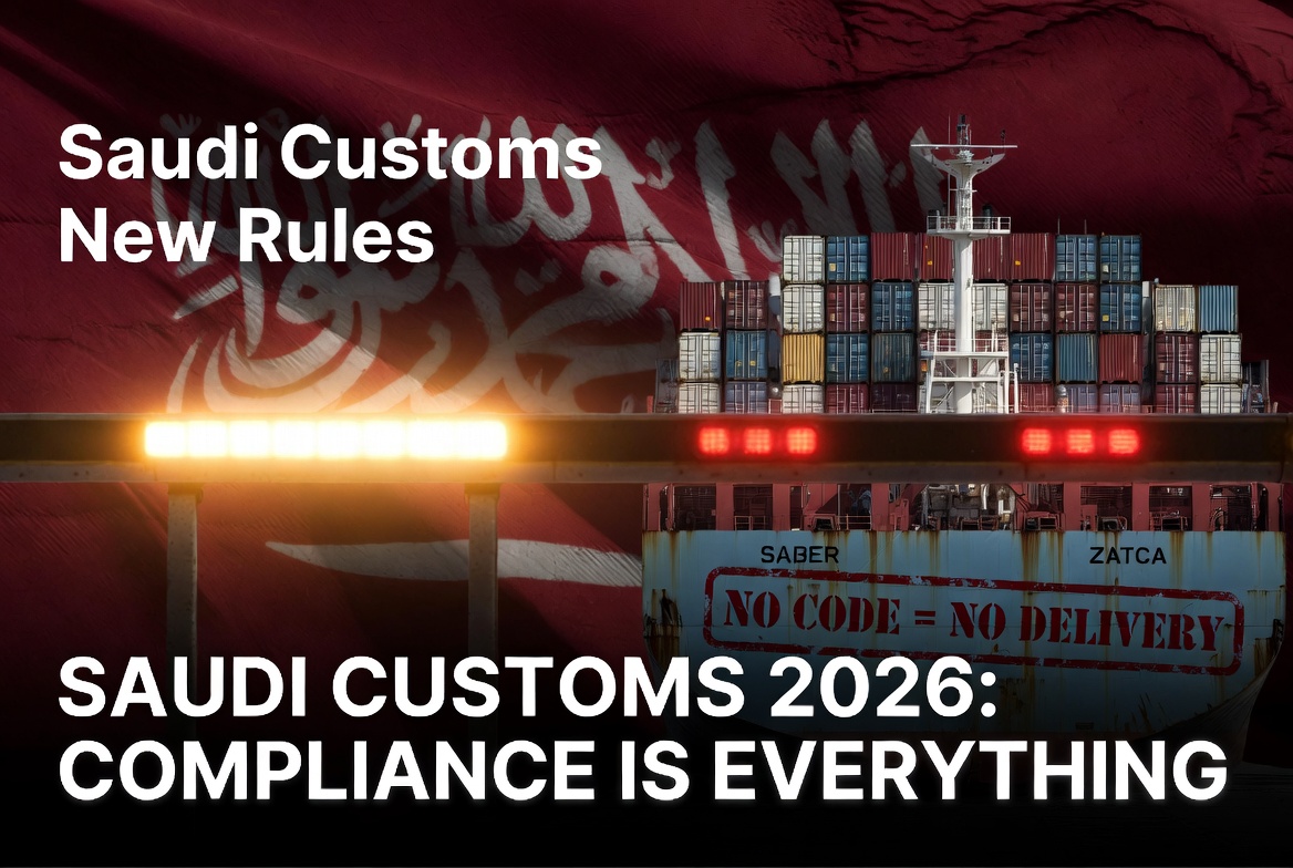 2026 Saudi Customs Alert: New Address Codes, SABER & ZATCA Rules
